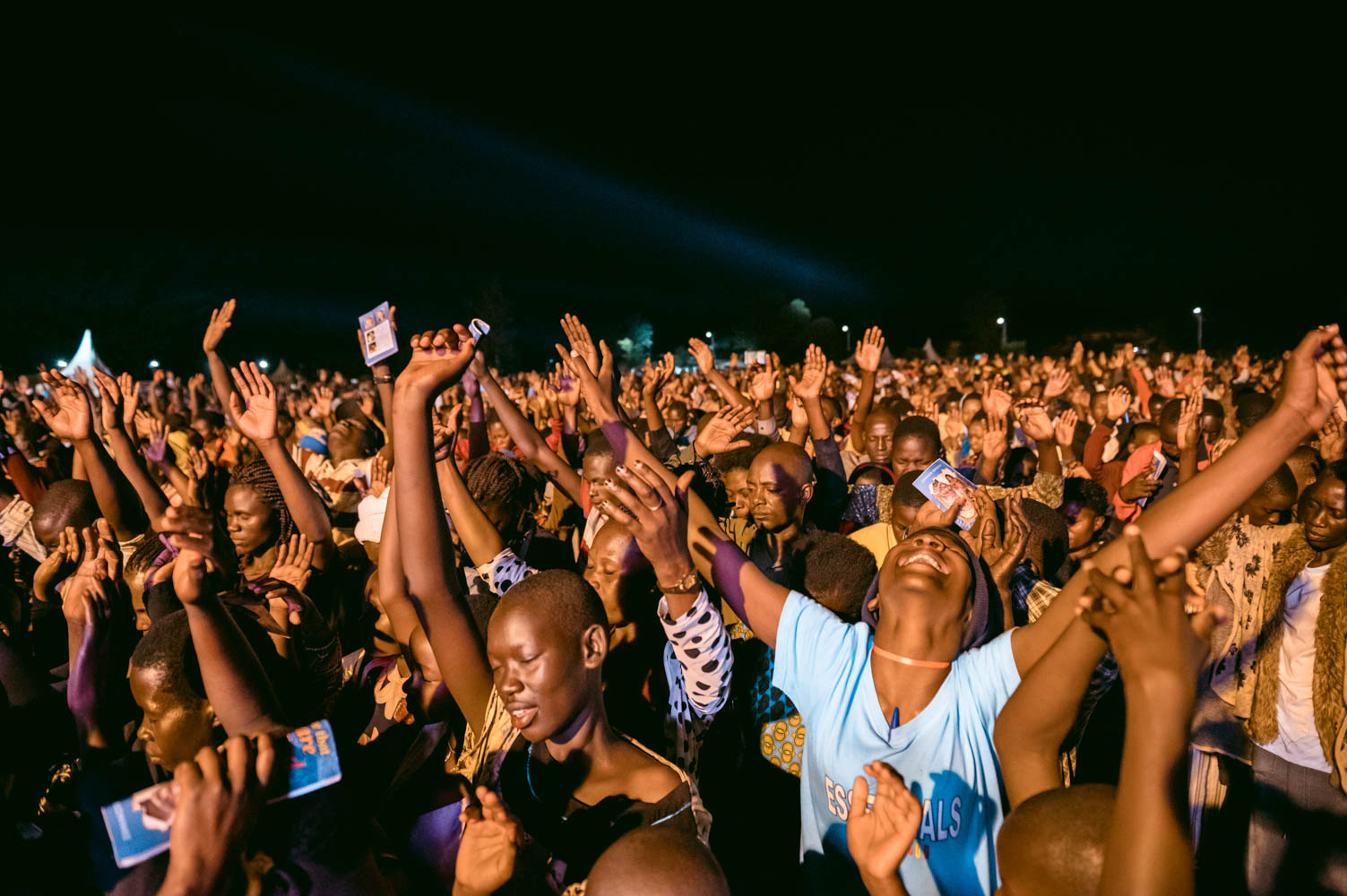Christ for all Nations (CfaN): Evangelist Randy Roberts in Jinja, Uganda